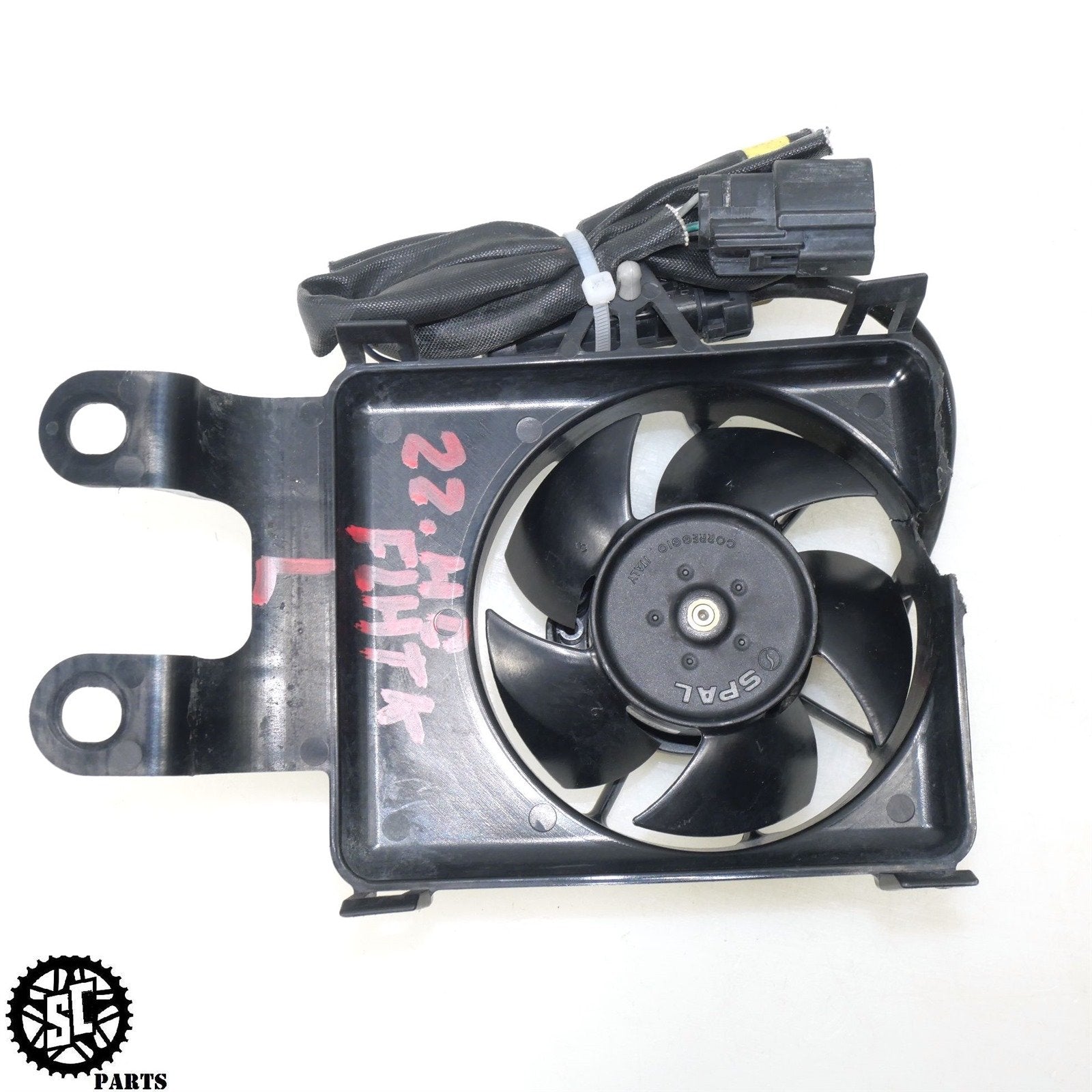 2022 HARLEY DAVIDSON ULTRA LIMITED LEFT RADIATOR FAN 26800007A HD36 ...