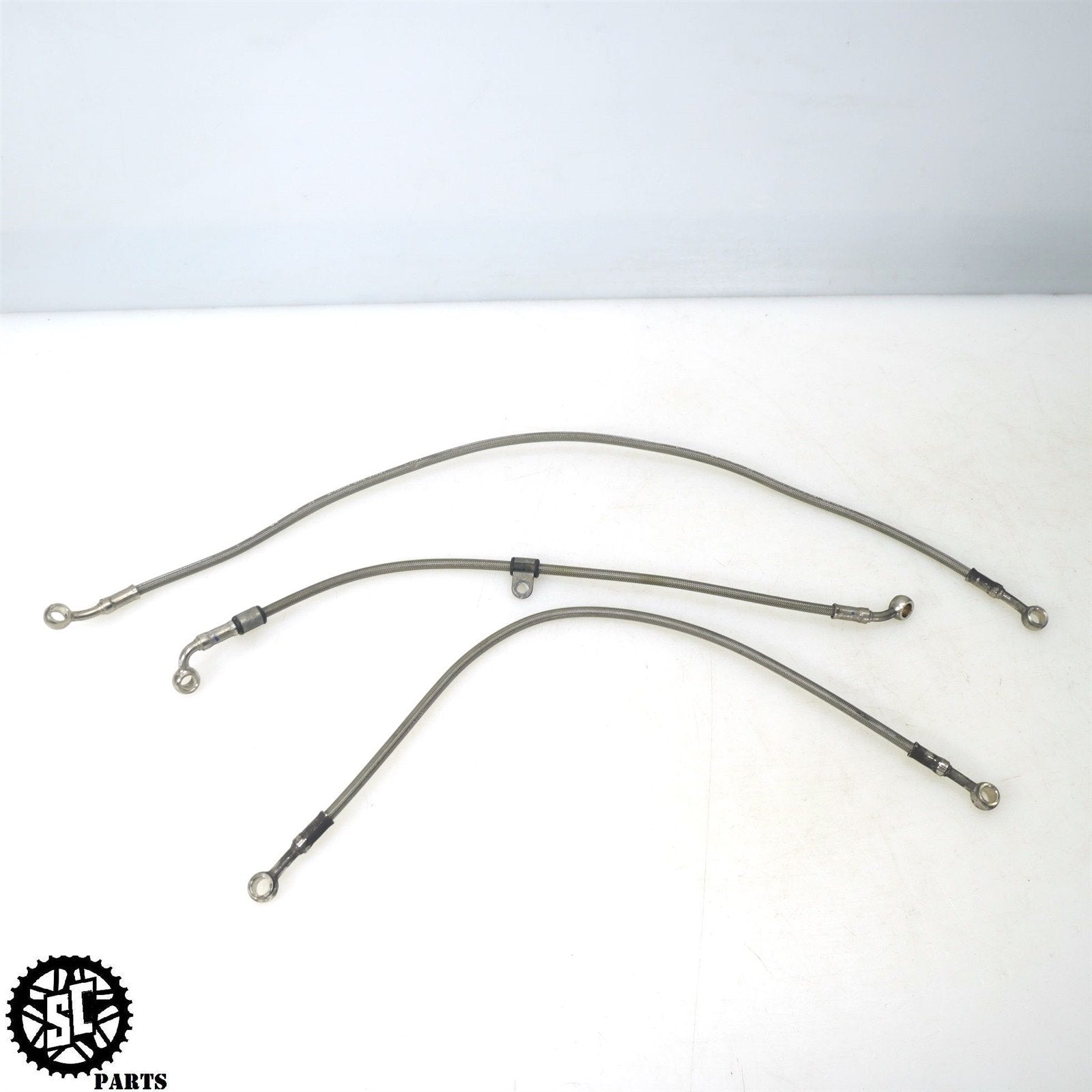 09-12 TRIUMPH STREET TRIPLE 675 BRAKE LINE FRONT REAR T45 ...
