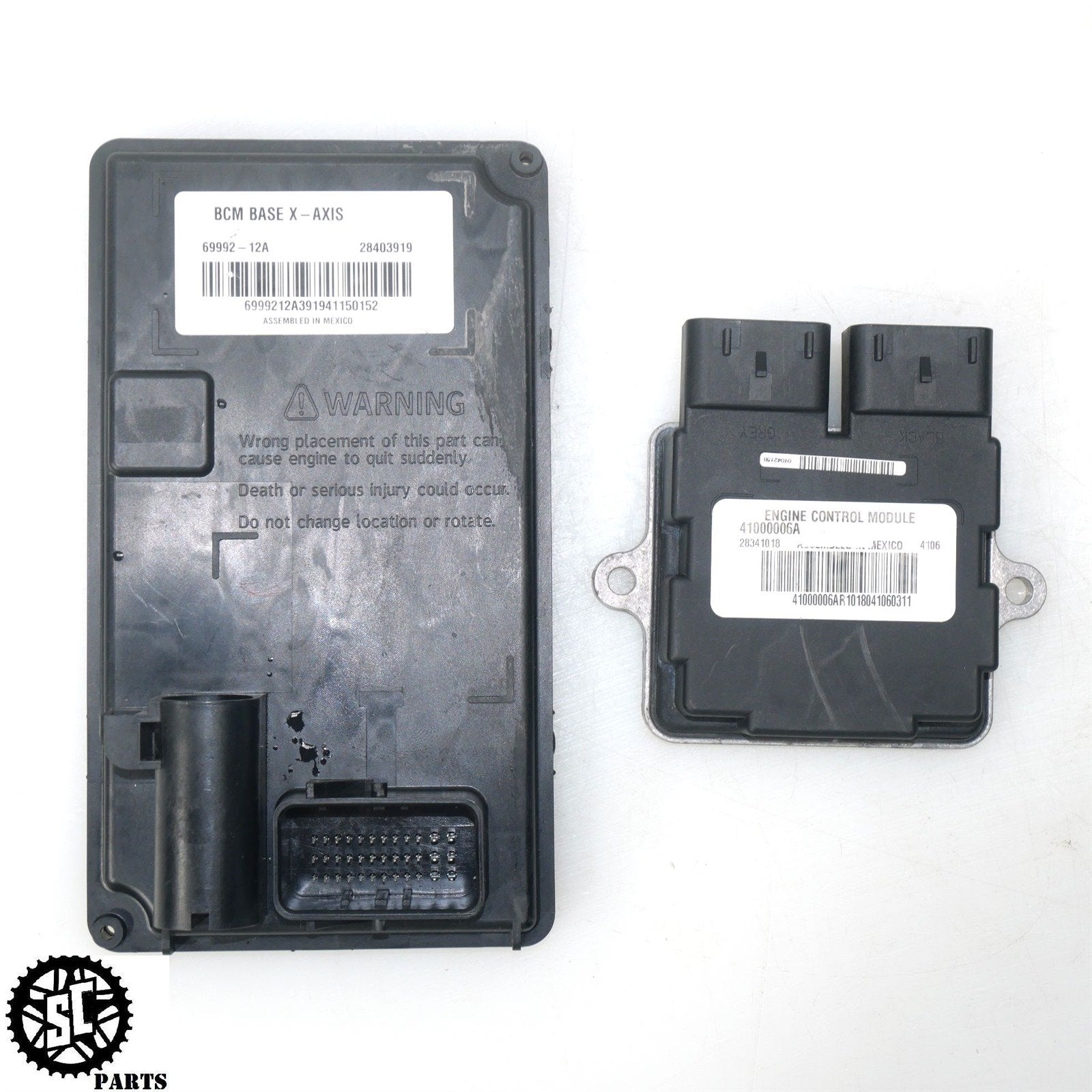 12-17 HARLEY FXDB DYNA STREET BOB ECU COMPUTER MODULE BCM BASE PAIRED ...