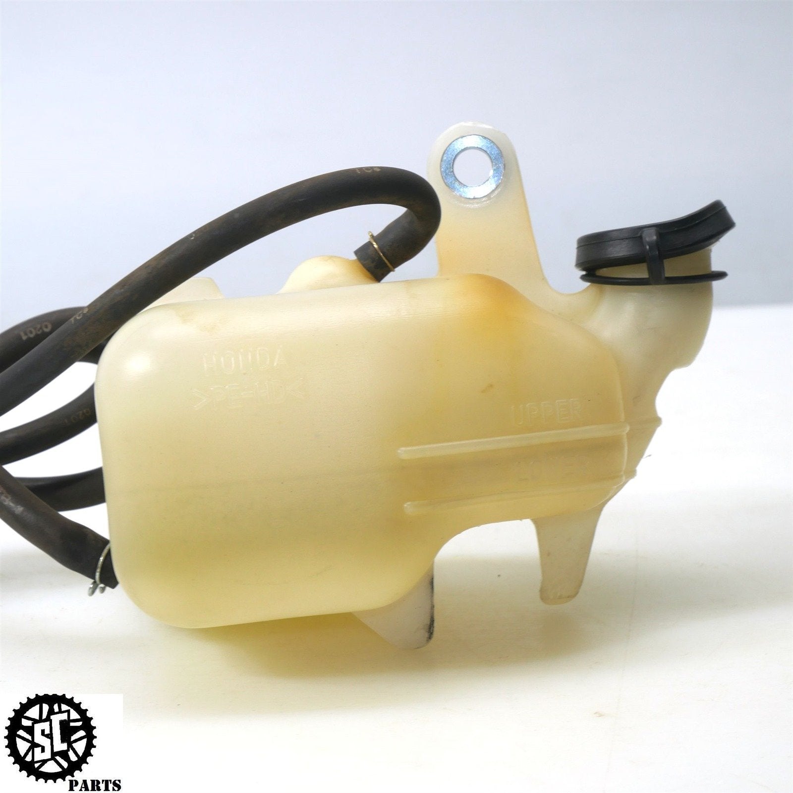 2001 HONDA CBR600 F4I COOLANT OVERFLOW TANK H22 – SALVAGECYCLEPARTS