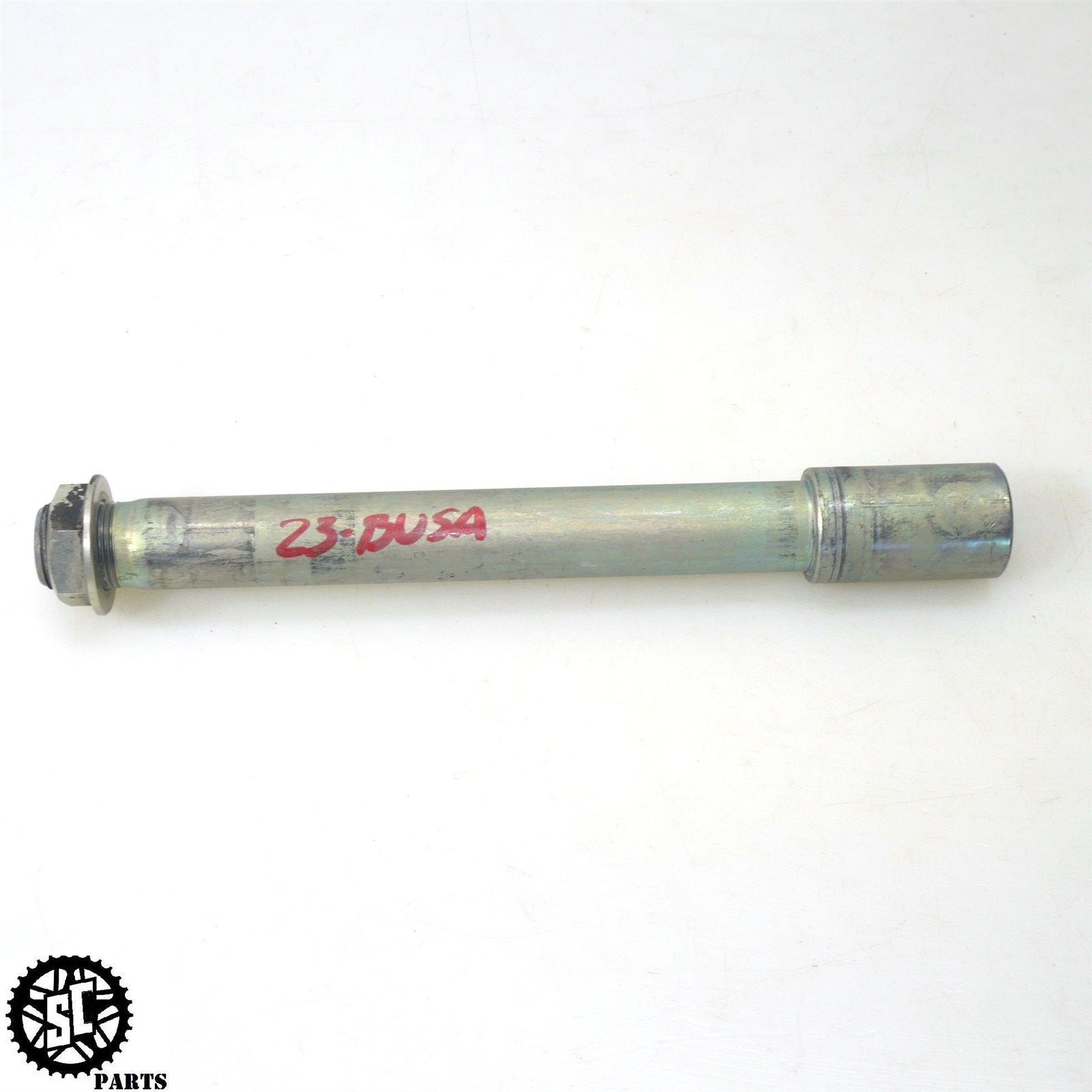 22 23 SUZUKI HAYABUSA FRONT WHEEL AXLE BOLT S75 – SALVAGECYCLEPARTS