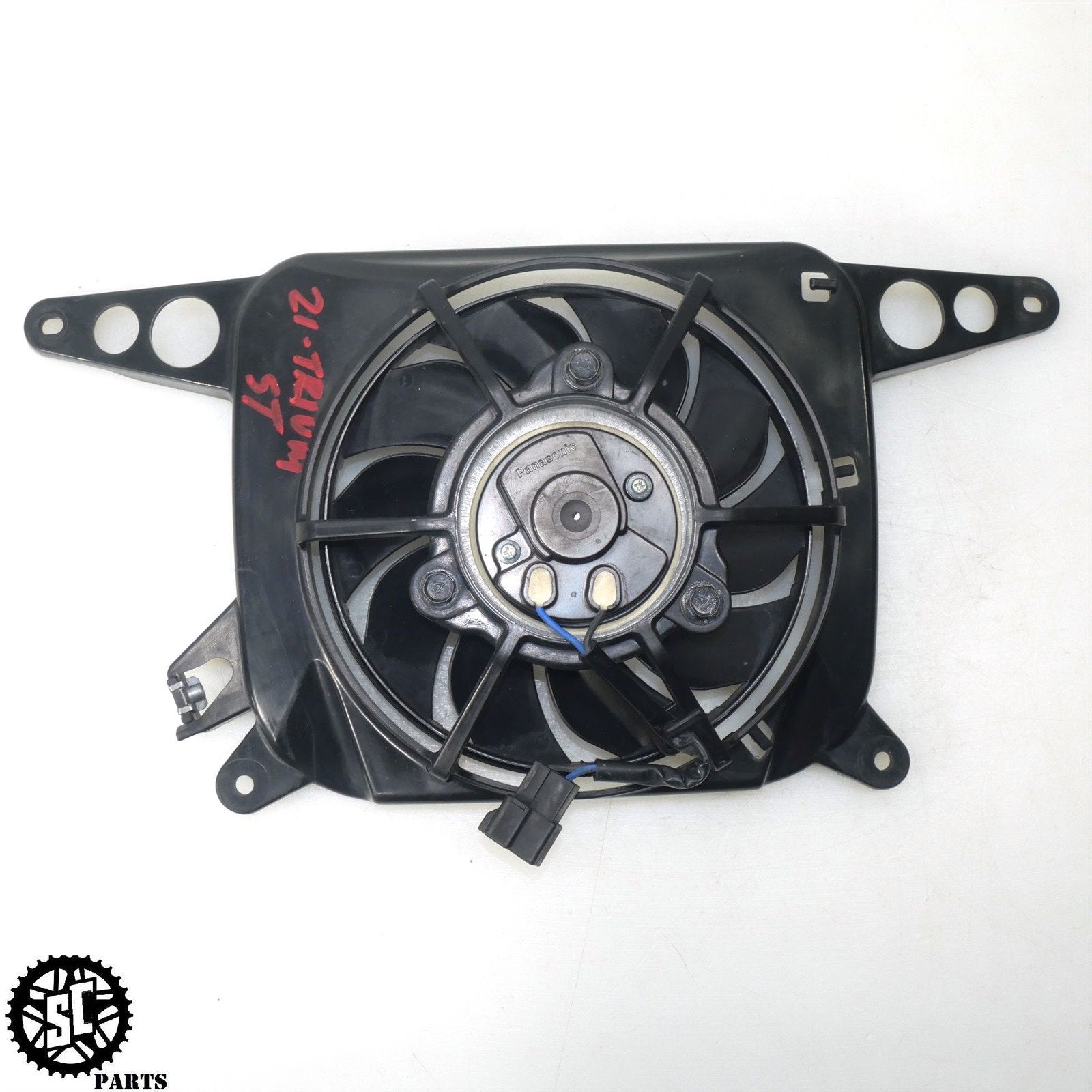 20-22 TRIUMPH STREET TRIPLE R 765 RADIATOR COOLING FAN T28 ...