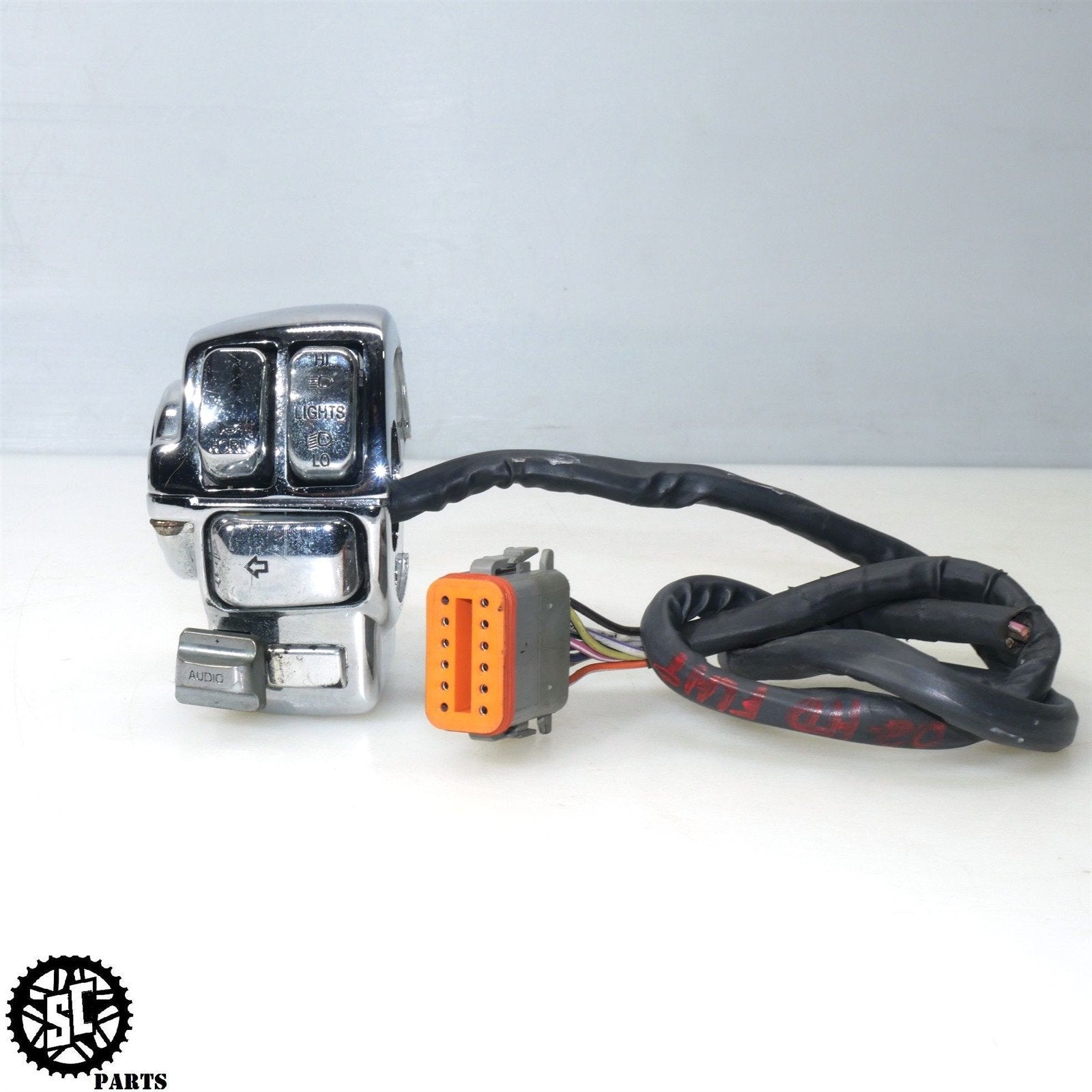 96-07 HARLEY DAVIDSON ELECTRA HOUSING LEFT CONTROL SWITCH AUDIO H46 ...