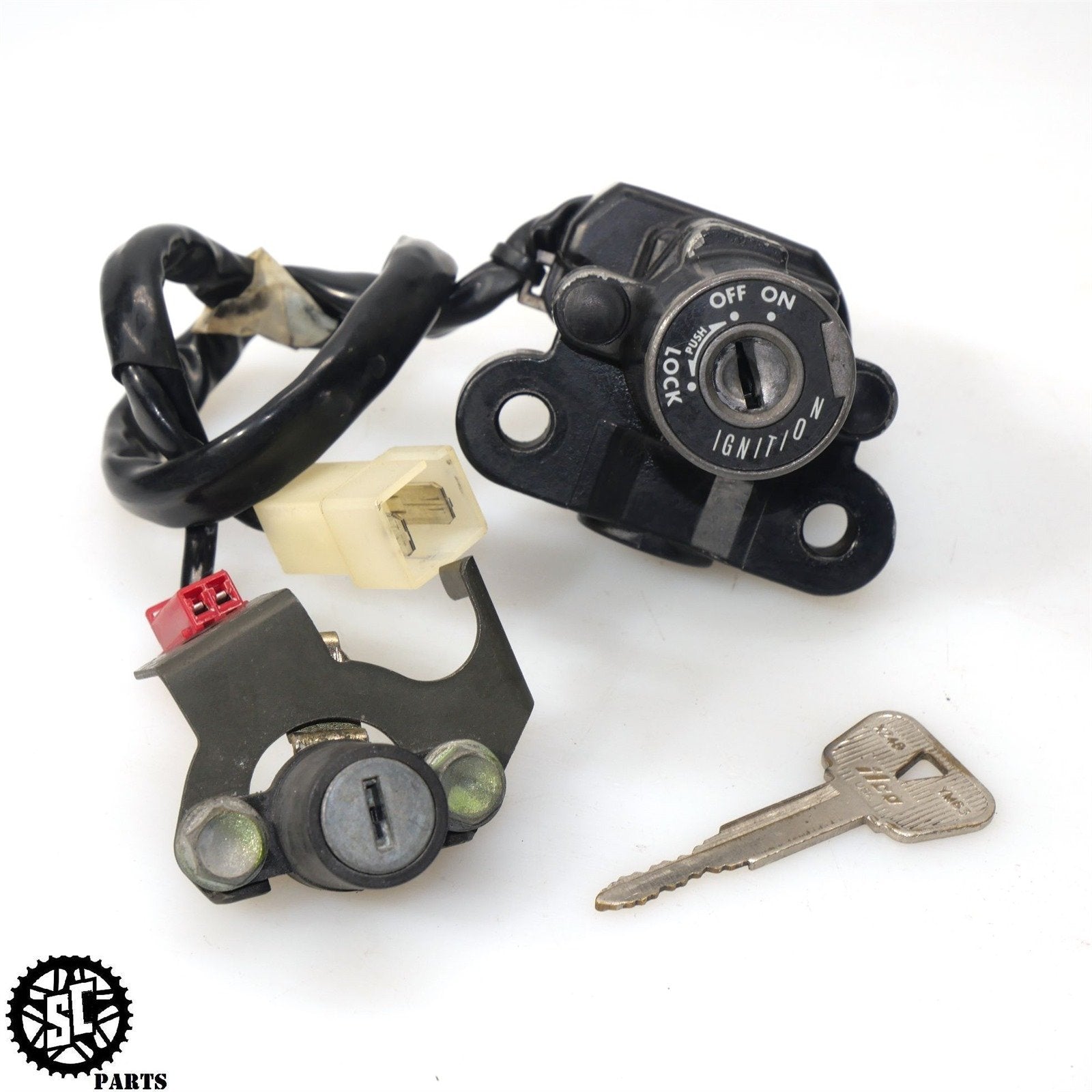 2002 2003 YAMAHA YZF R1 LOCK SET IGNITION SWITCH W KEY Y07 ...